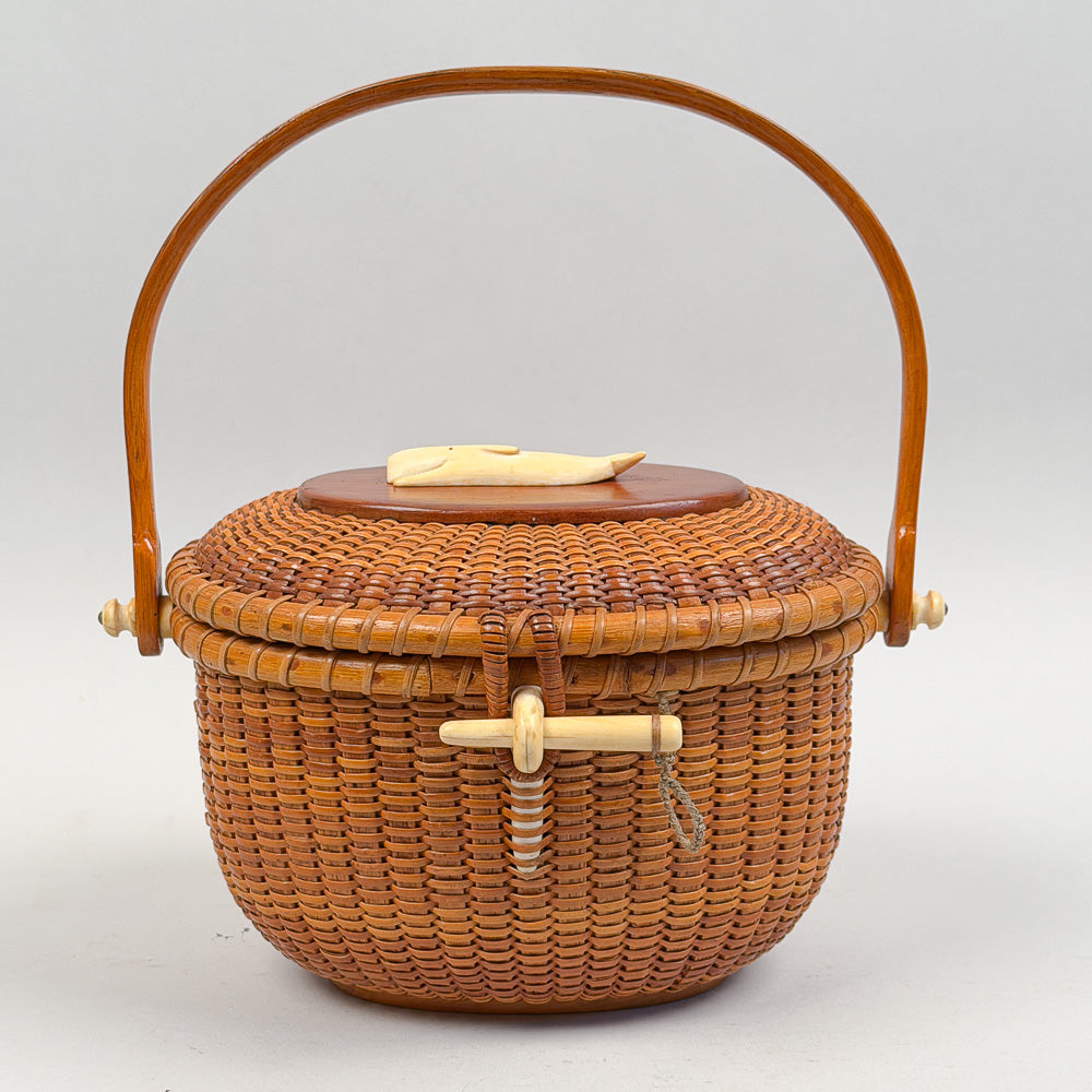 Vintage Nantucket "Cocktail" Basket Purse by Stephen Gibbs – Paul ...