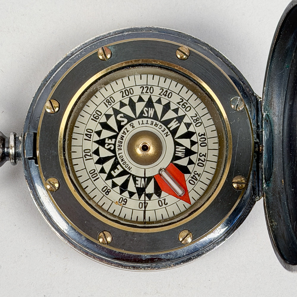 Antique Negretti & Zambra Pocket Compass – Paul Madden Antiques