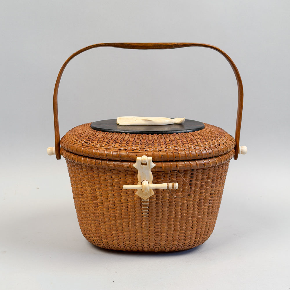 Vintage Nantucket Basket Purse by José Formoso Reyes – Paul Madden Antiques