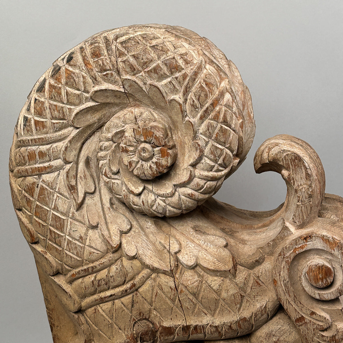 Antique Ship's Billet Head from Maine – Paul Madden Antiques