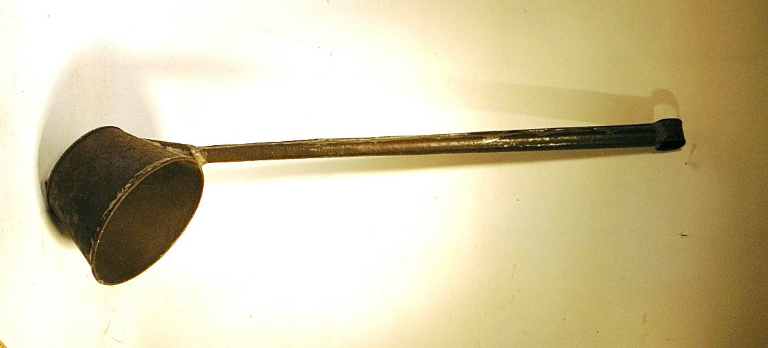 Antique American long handle tin water ladle – Paul Madden Antiques