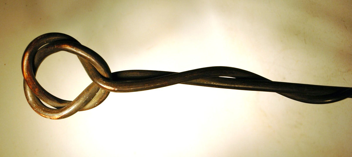 Antique folk made twisted vine cane – Paul Madden Antiques