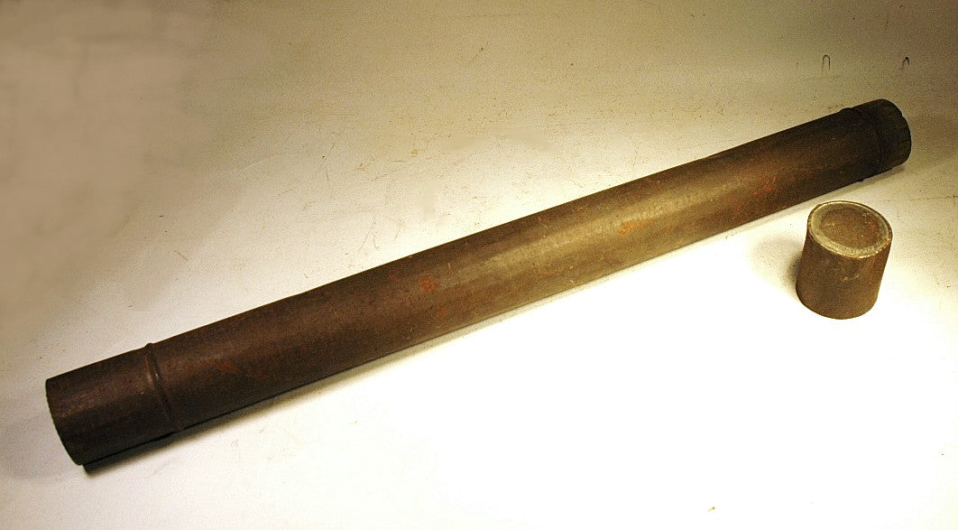 Antique hand made tin map holder from Nantucket – Paul Madden Antiques