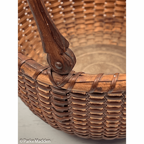 Antique Nantucket Lightship Basket by Frederick Chadwick – Paul Madden ...