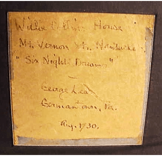 Choice antique oil painting of Nantucket by George Lear – Paul Madden ...