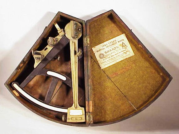 Rare and important antique quadrant with Nantucket label – Paul Madden ...