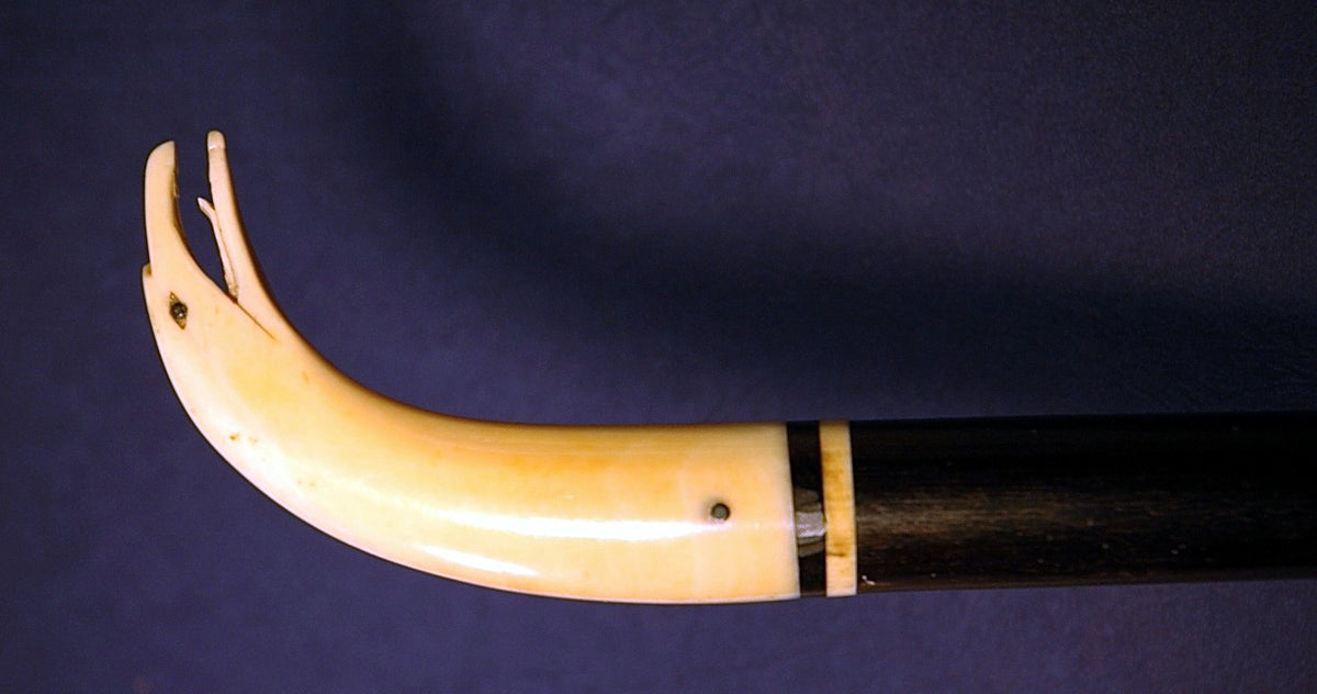 Superb antique American EAGLE HEAD cane – Paul Madden Antiques