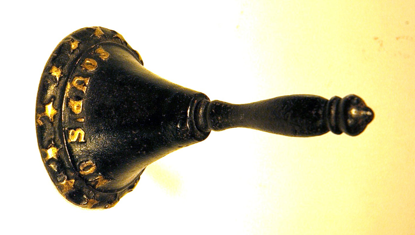 Vintage cast iron DINNER BELL – Paul Madden Antiques